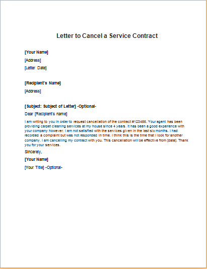Letter To Request Cancellation Of An Insurance Policy Writeletter2