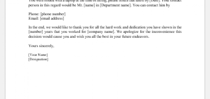 Termination Letter for No Call No Show | writeletter2.com