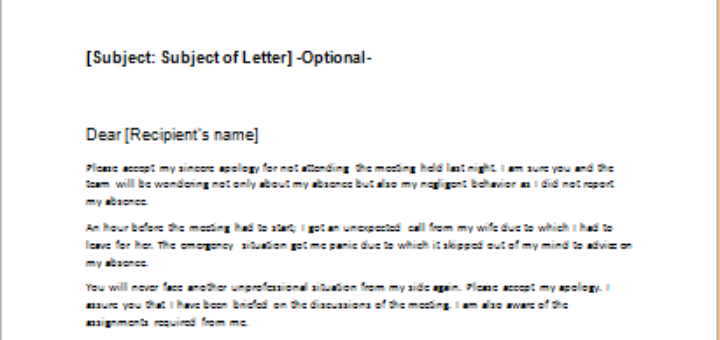 Letter Apologizing for Missing the Registration Deadline – writeletter2.com