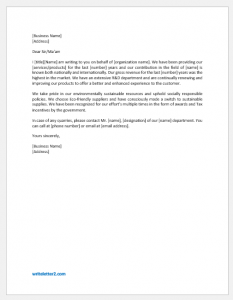 Business Introduction Letter to a Client | writeletter2.com