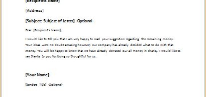 An Inquiry Response Letter SAMPLE TEMPLATE | writeletter2.com