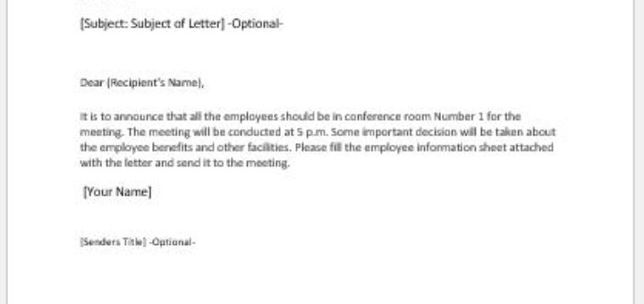 Letter to Confirm New Policies Implementation | FREE Letters