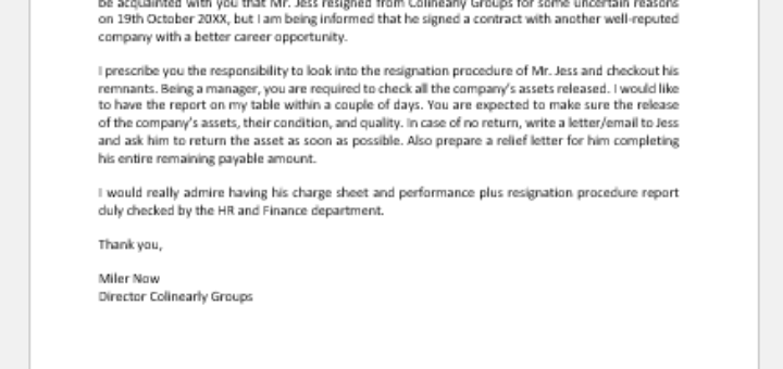 Letter to Client Informing them of Check not received Yet