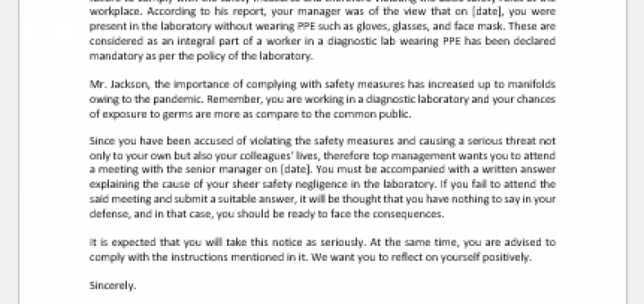 Letter to Reprimand an Employee for not Meeting Deadlines