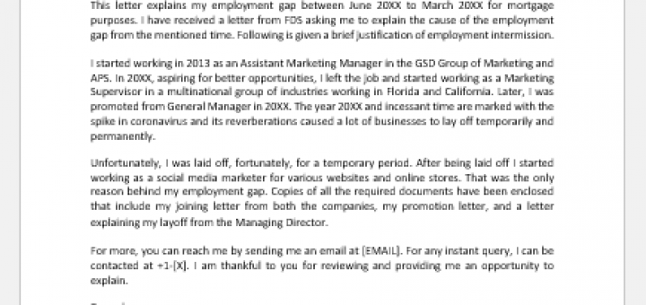 Letter to Request for Permanent Position | writeletter2.com